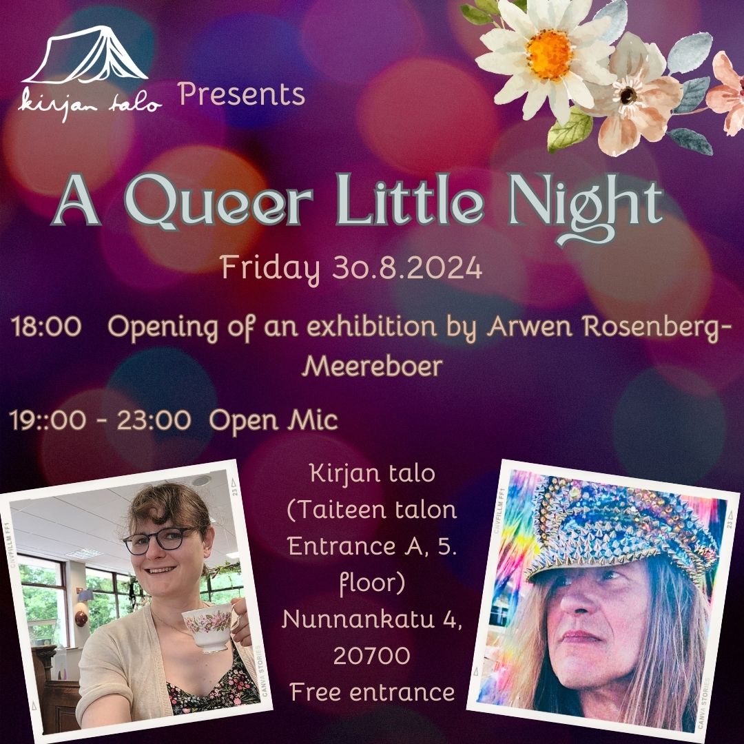 The Book House: A Queer little night - Taiteen talo